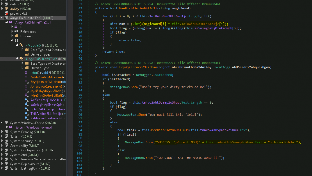 ASafety » [CTF NDH 2018 Quals] Write-Up – Reverse : SoStealthy
